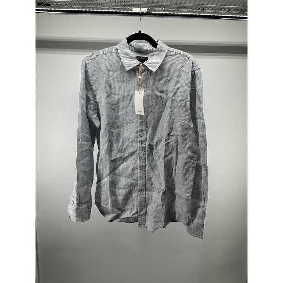 Quince | Shirts | 0 European Linen Relaxed Long Sleeve Shirt | Poshmark